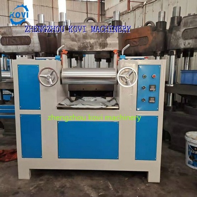 Small Laboratory Two Rolls Open Type Rubber Compound Mixing Machine ...