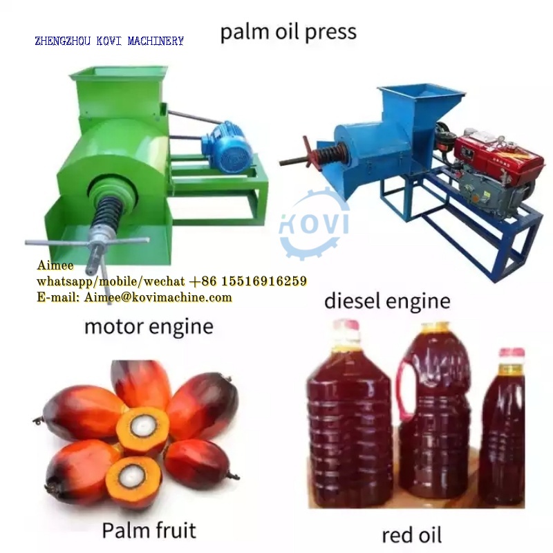 High Efficiency Palm Oil Press Extraction Machine Plant Cooking Oil ...