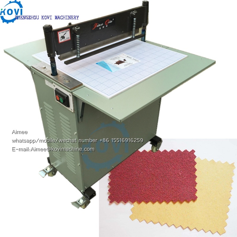 automatic electric fabric sample zigzag cutting machine textile table ...