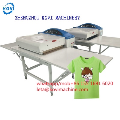 500mm 600mm Open type Fabric Interlining Fusing Machine Seamless ...