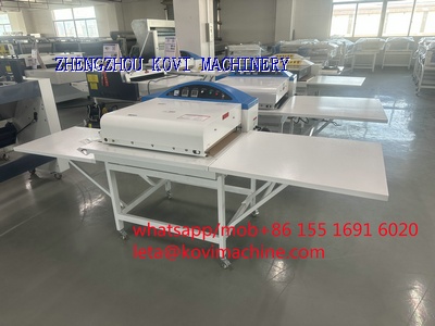 500mm 600mm Open type Fabric Interlining Fusing Machine Seamless ...