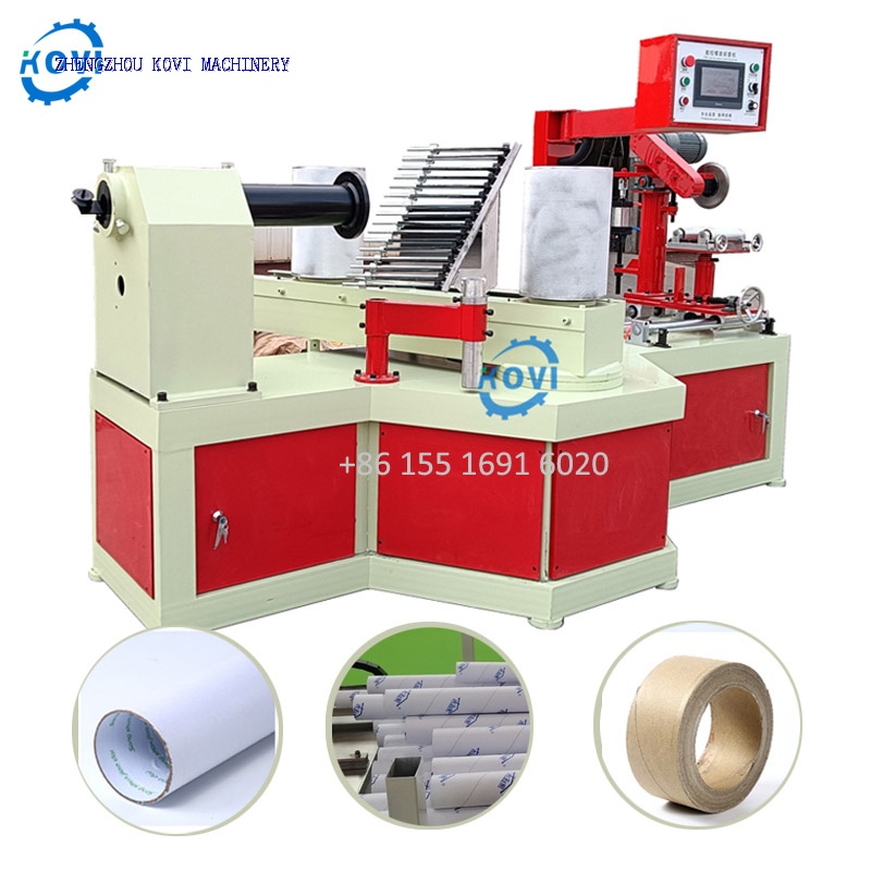 High speed Automatic kraft paper tube making machine Paper core making ...