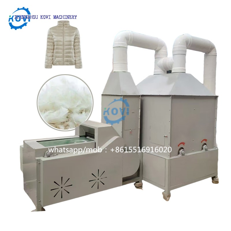 Big Type Textile Down Feather Opening Recycling machine Waste Fiber ...
